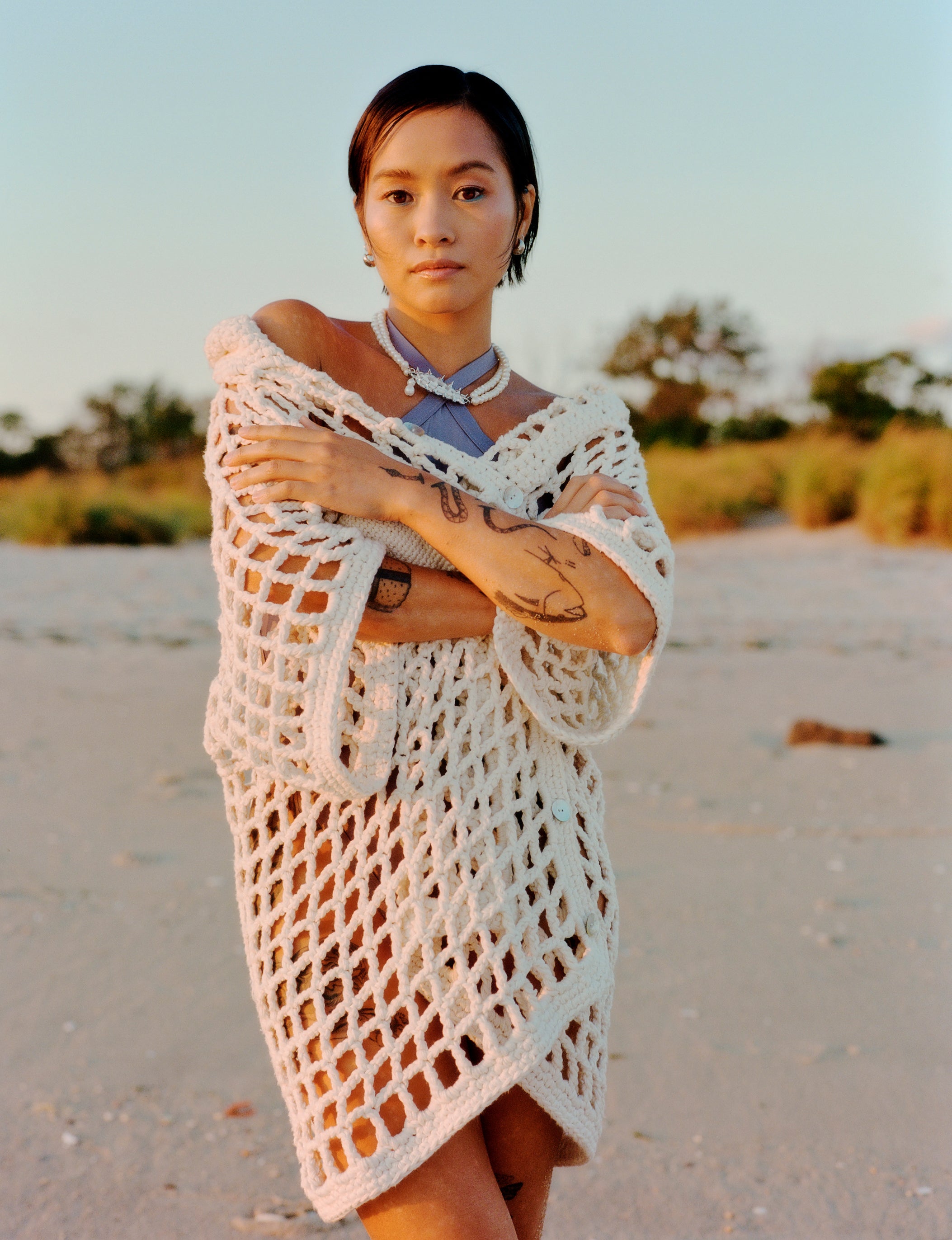 Sustainable slow fashion & hand knitted / crocheted knitwear ethically ...